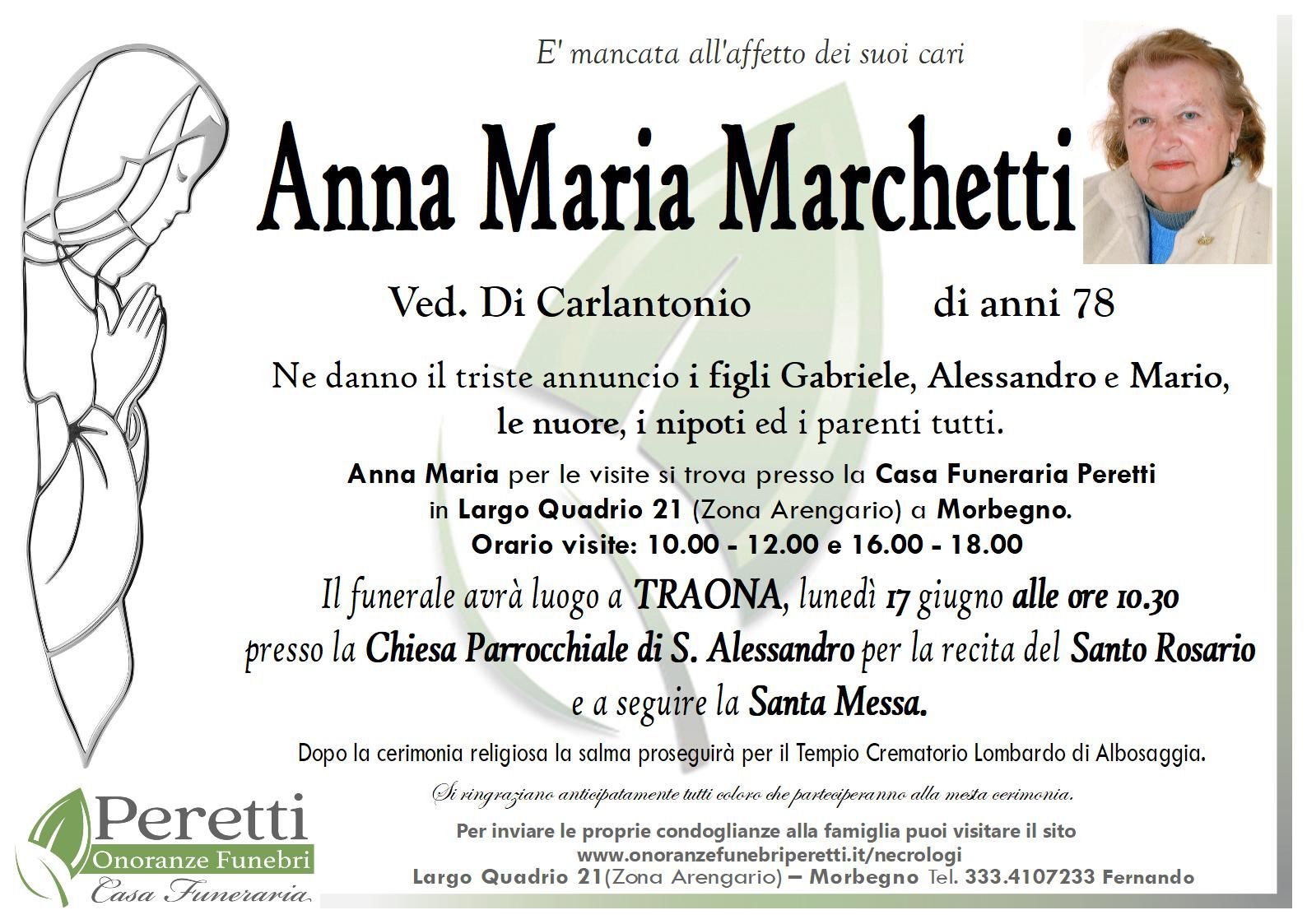 Onoranze Funebri Peretti - Casa Funeraria Morbegno - Necrologi online